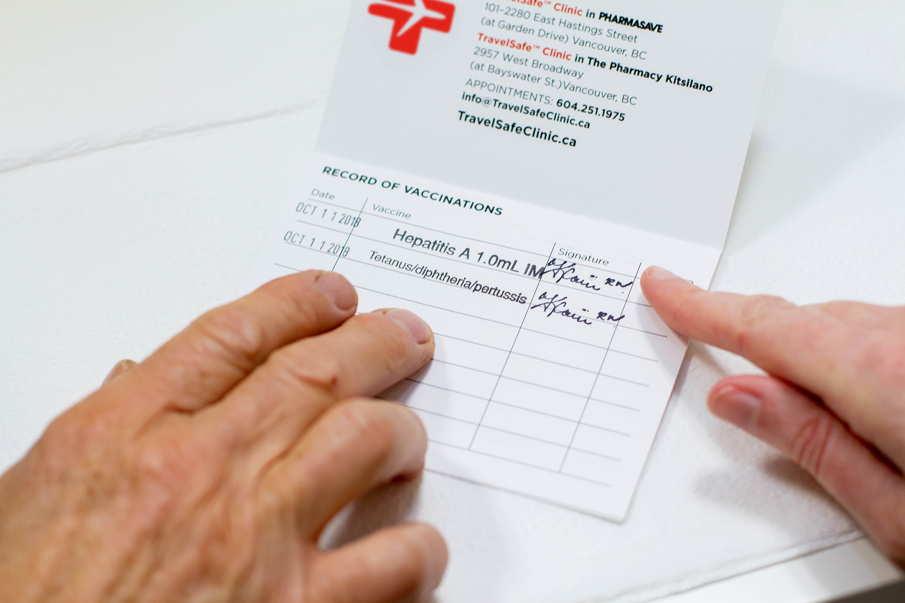 TB Skin Test TravelSafe Immunization Clinic Vancouver